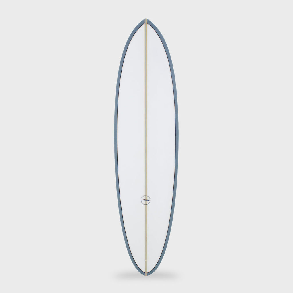 Aloha EZ-Mid PU PVCP Fun Surfboard 3F (1+2FCSII) - Steel Blue – ManGo ...