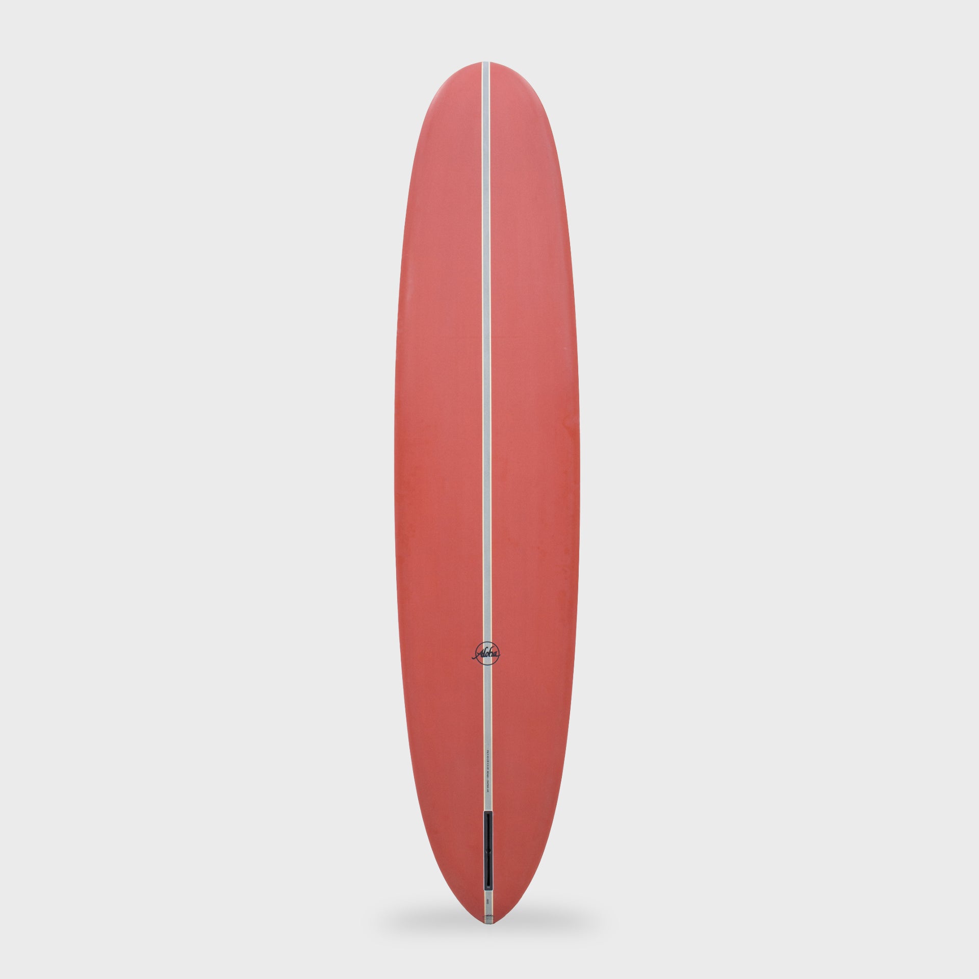 Aloha PinTail Noserider Longboard Tint & Polish Surfboard - Blood Red ...