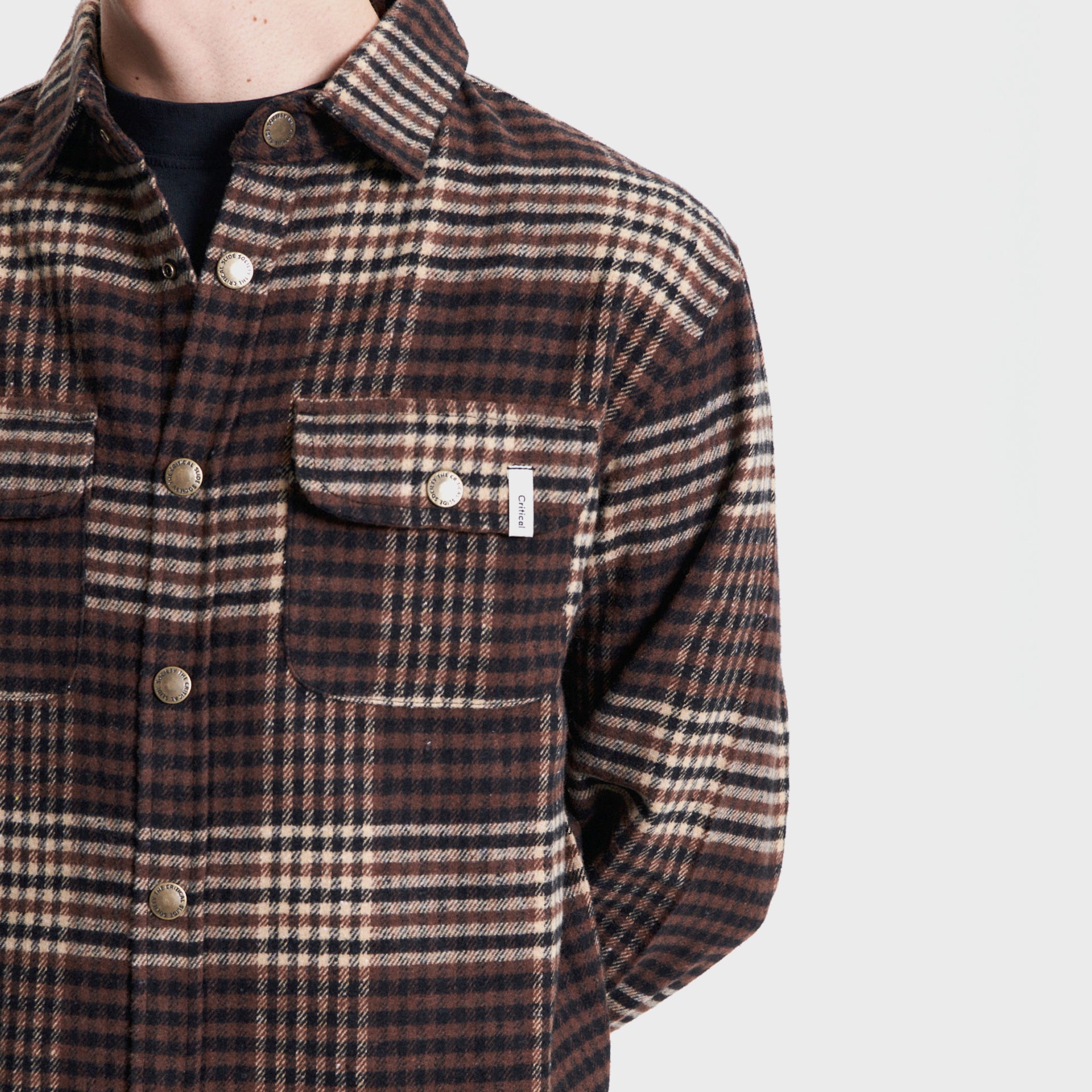 TCSS Men's Huski Overshirt - Brown | Mango Surfing